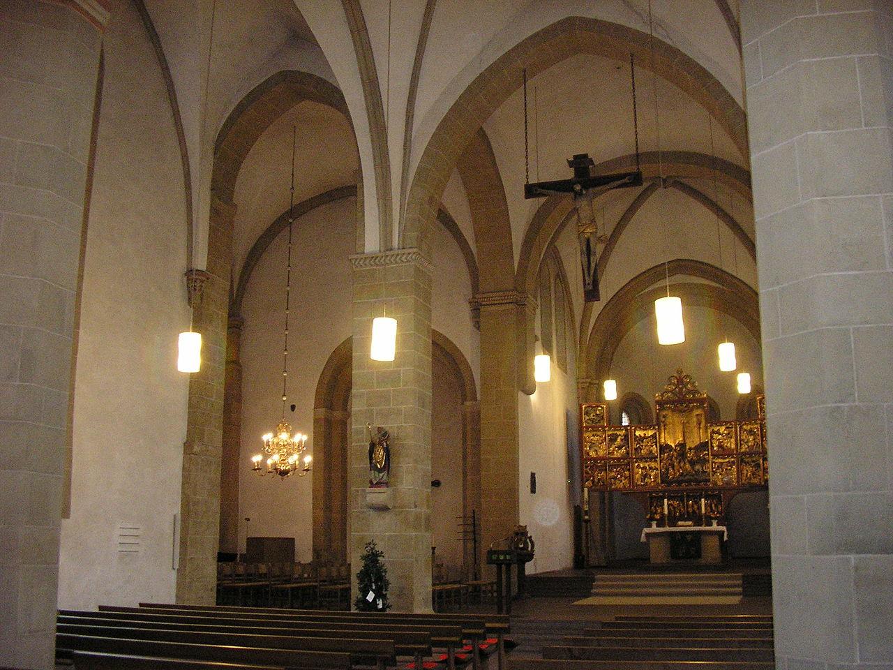 Ehem. Stiftskirche St. Dionysius Enger Enger, Architektur - baukunst-nrw