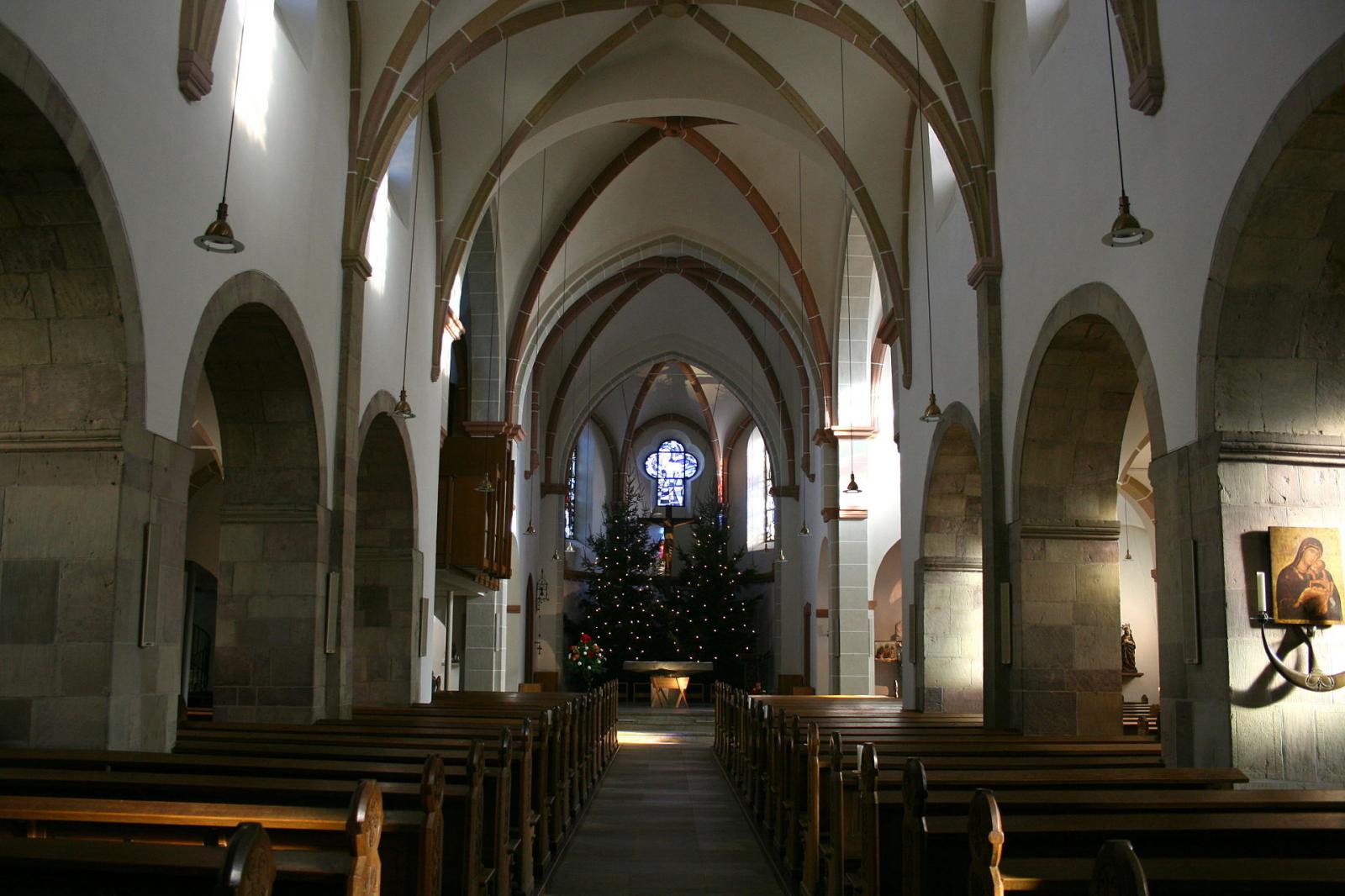 Pfarrkirche St. Johannes der Täufer Erkrath Erkrath, Architektur - baukunst-nrw