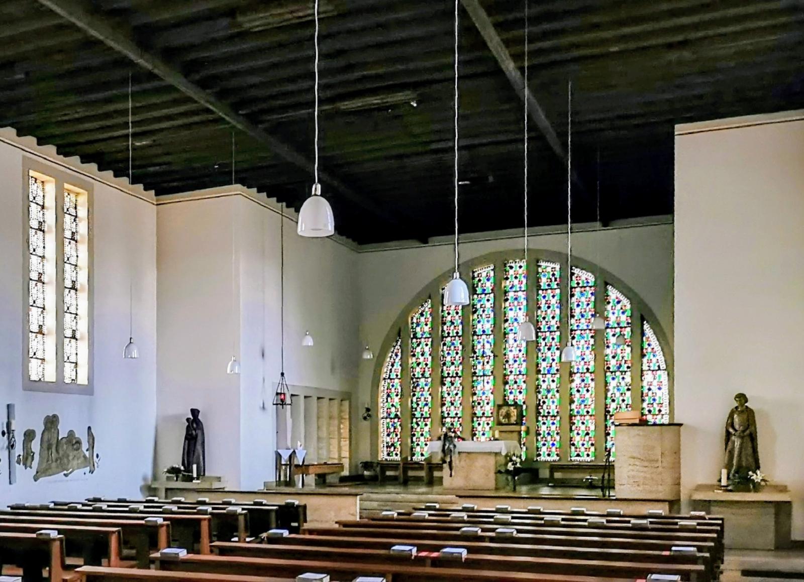 Herz-Jesu-Kirche in Deuten Dorsten, Architektur - baukunst-nrw