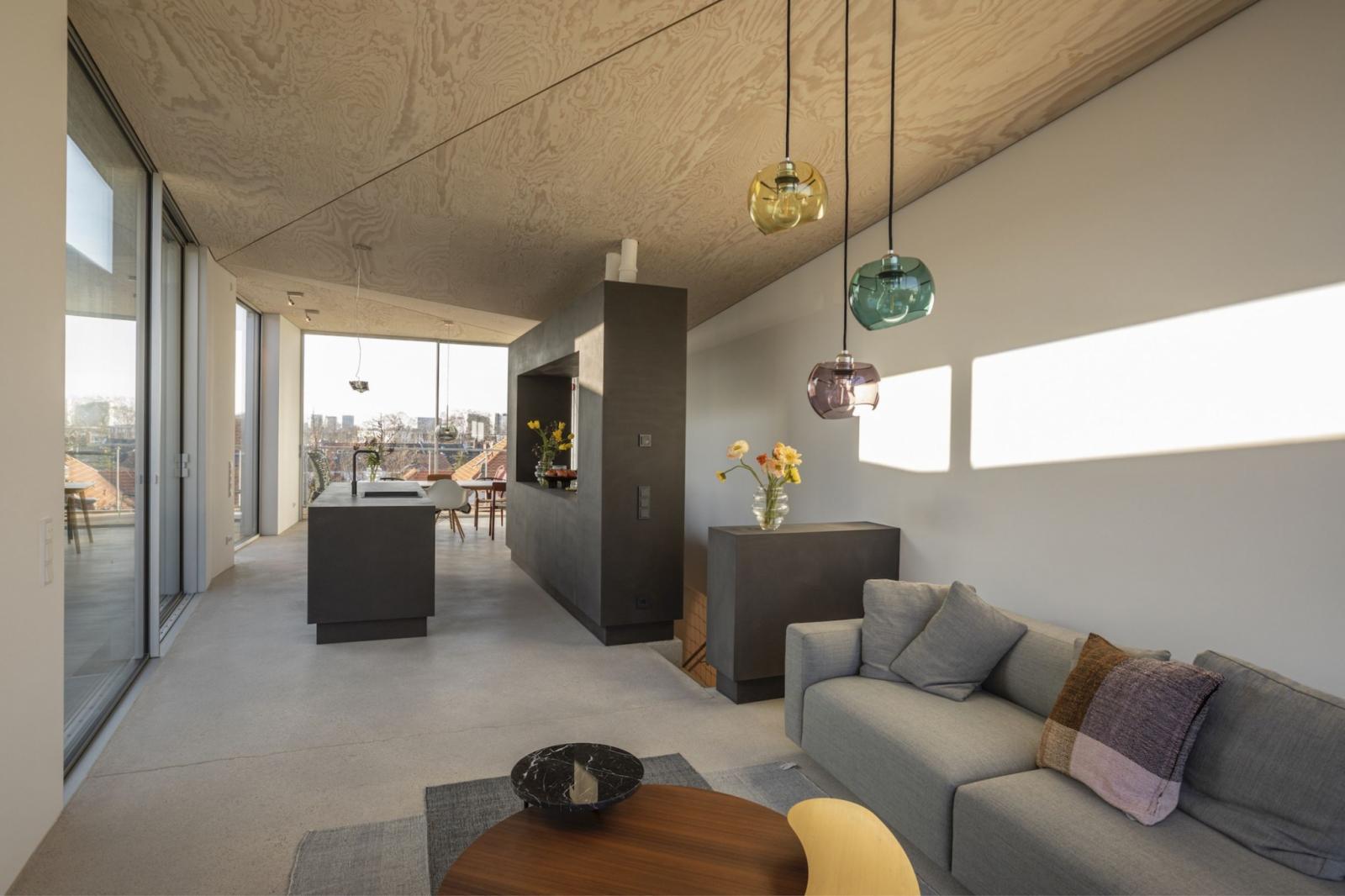 Umbau Bilker Bunker Düsseldorf, Innenarchitektur - baukunst-nrw