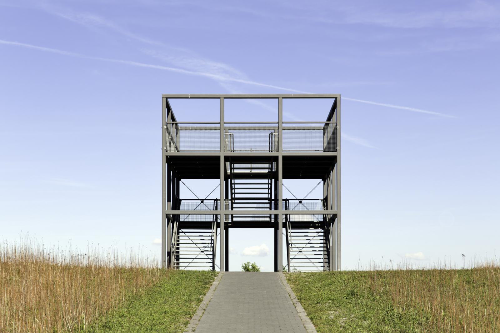 Halde Hoheward Herten, Landschaftsarchitektur - baukunst-nrw