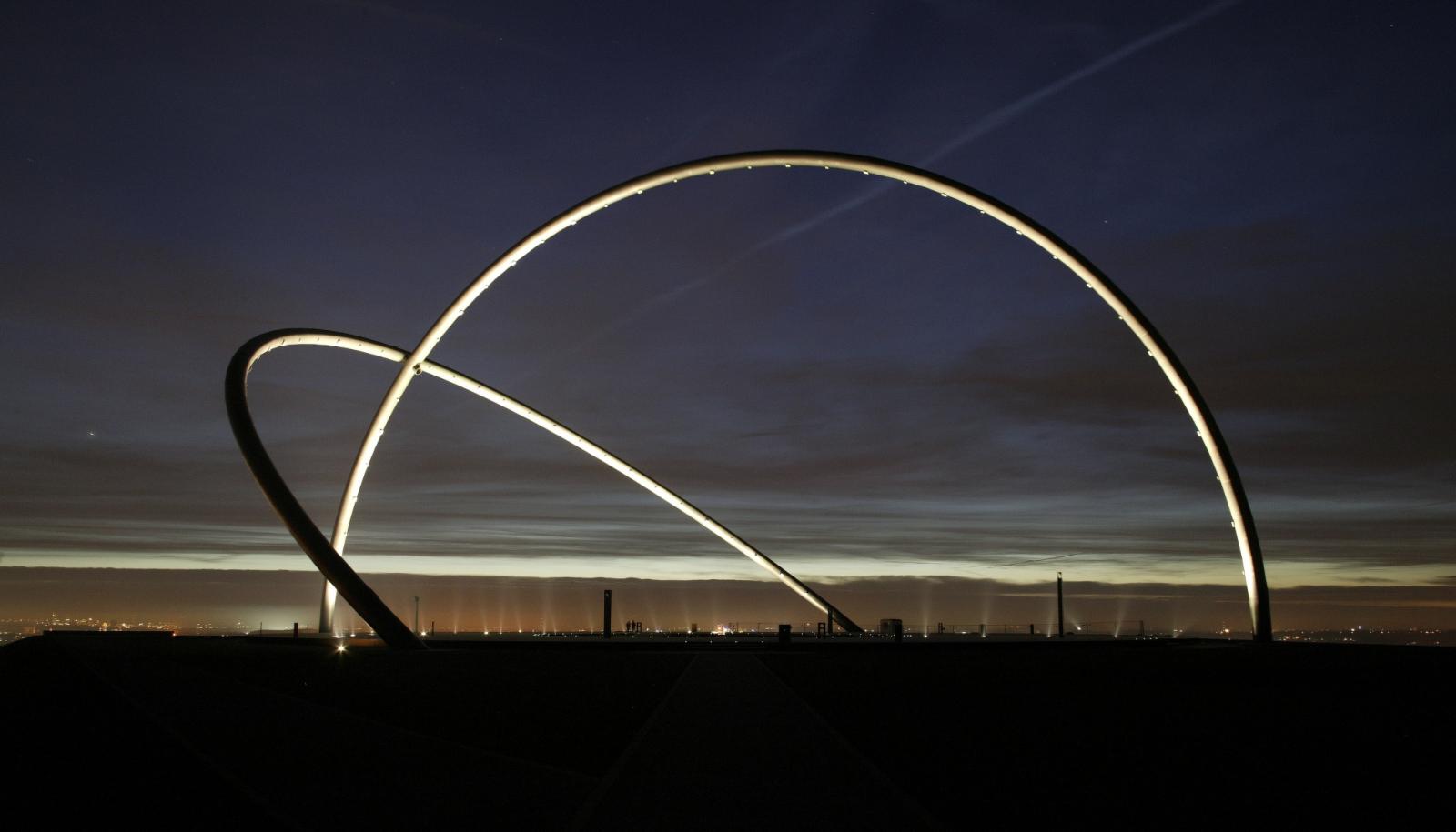 Halde Hoheward Herten, Landschaftsarchitektur - baukunst-nrw