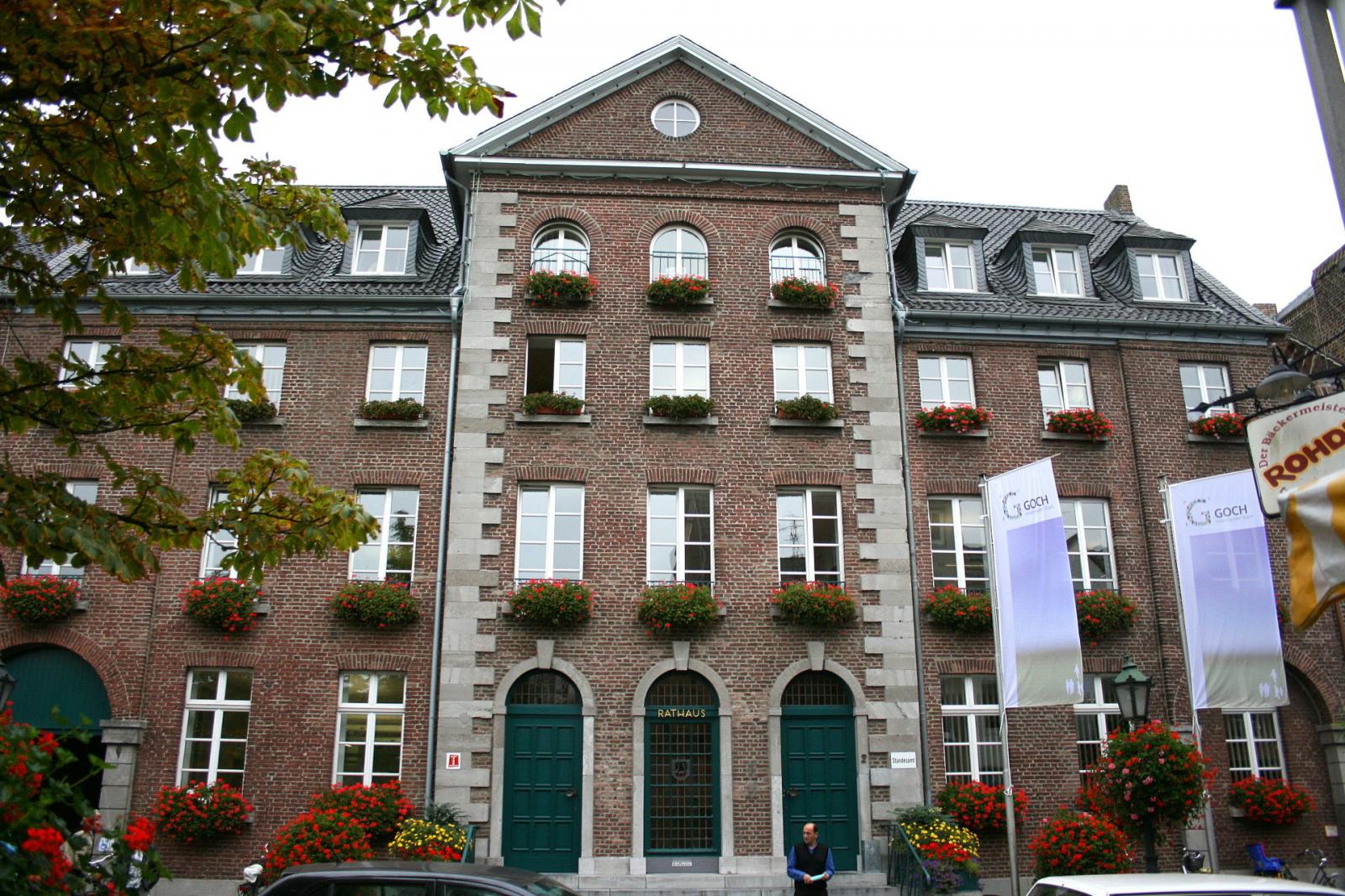 Rathaus Goch Goch, Architektur - baukunst-nrw