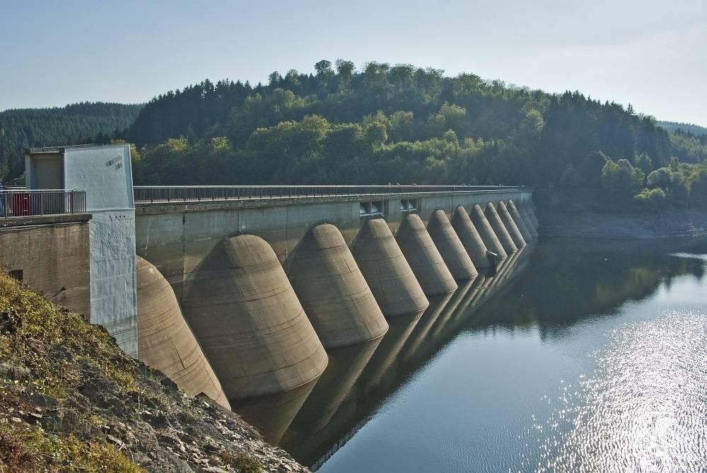 Oleftalsperre Hellenthal, Ingenieurbau - baukunst-nrw
