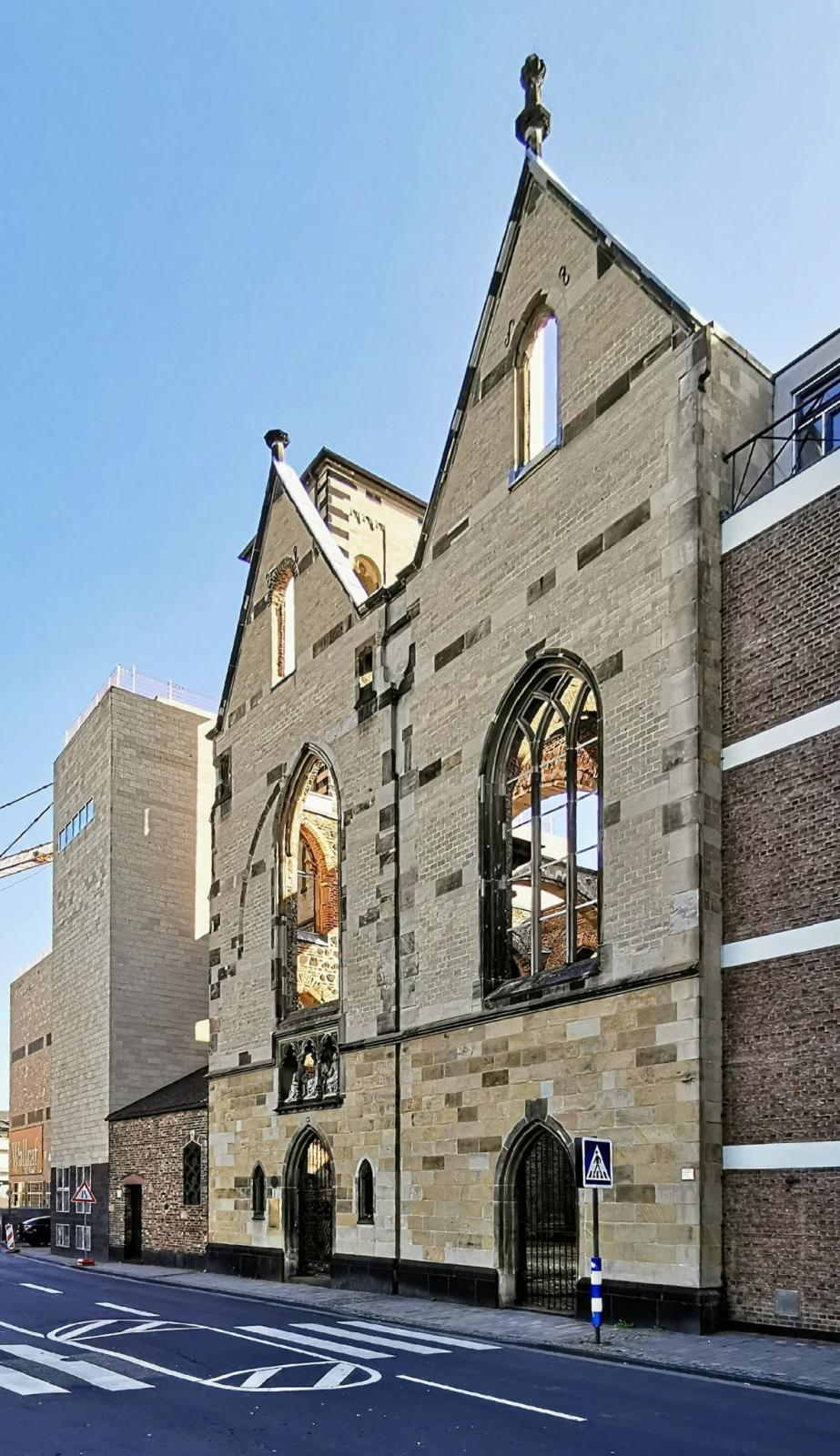 Festhaus Gürzenich Alt St. Alban Köln, Architektur - baukunst-nrw