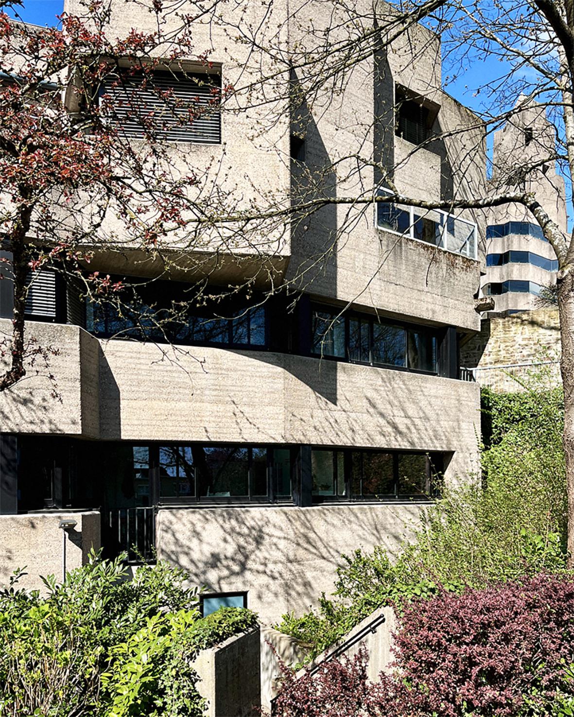 Rathaus Bensberg Bergisch Gladbach, Architektur - baukunst-nrw