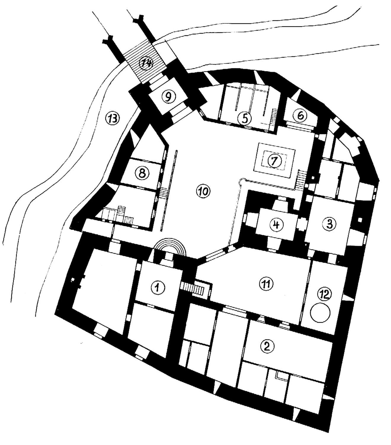 Burg Calenberg Warburg, Ingenieurbau - baukunst-nrw