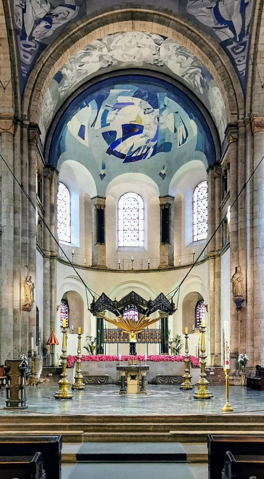 St. Aposteln Cologne, Architecture - baukunst-nrw