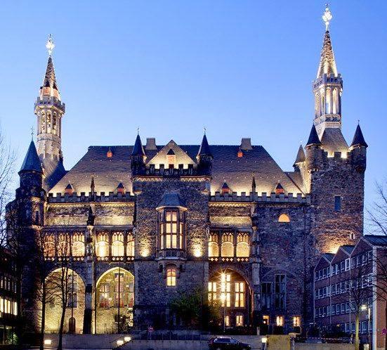 Rathaus Aachen Aachen, Architektur - baukunst-nrw